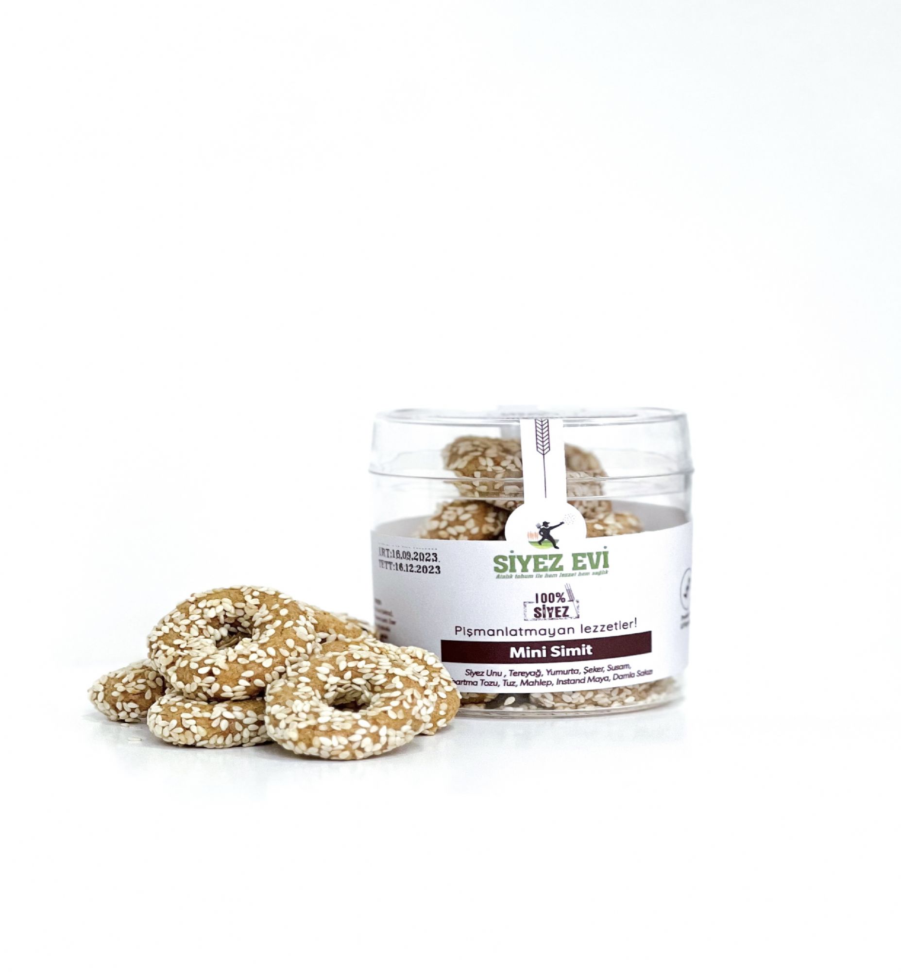 Siyez Unlu Mini Simit 110 Gr Tr