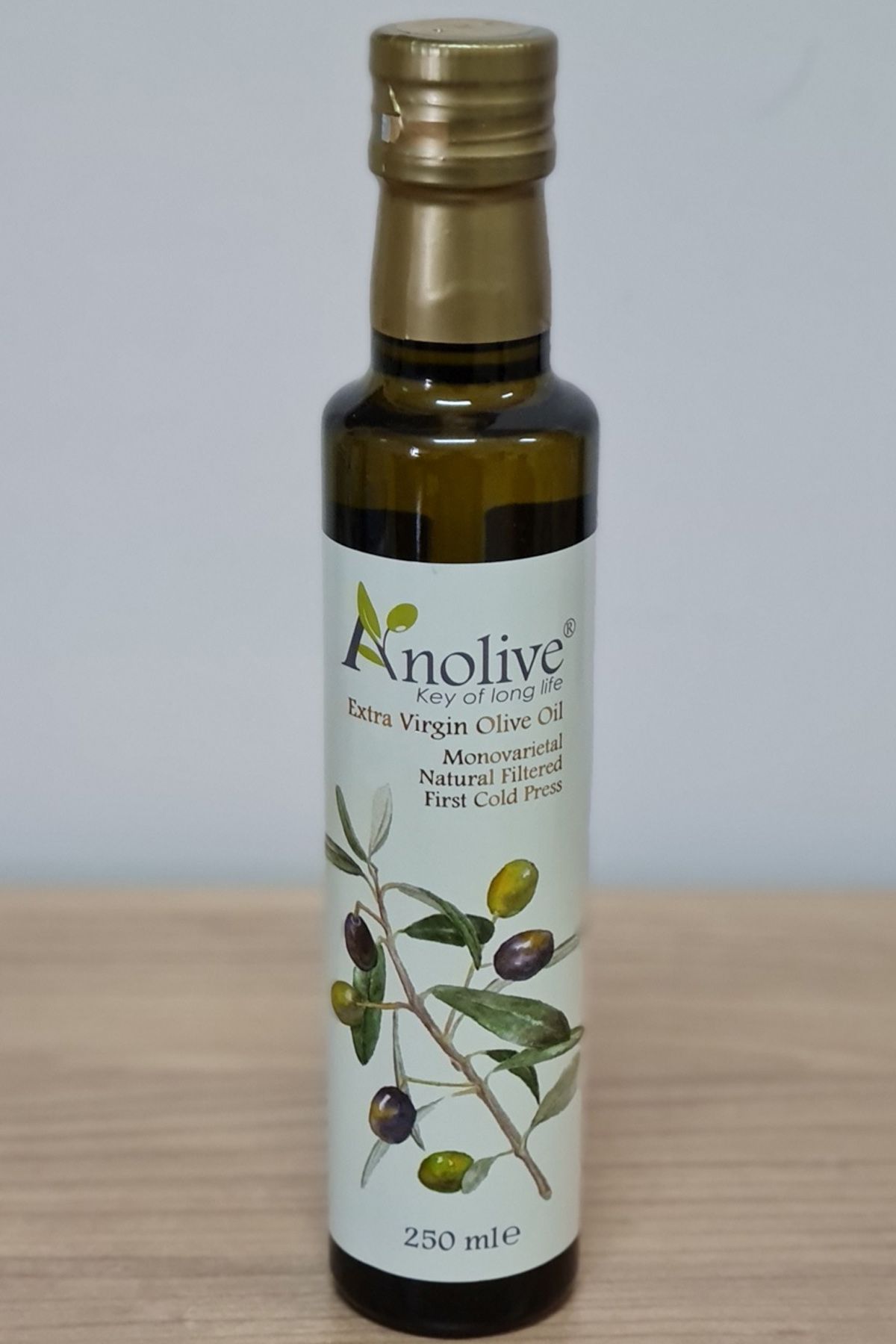 Anolive Soğuk Sıkım Naturel Sızma Zeytinyağı - 250 ML Cam şişe - shopsa ...