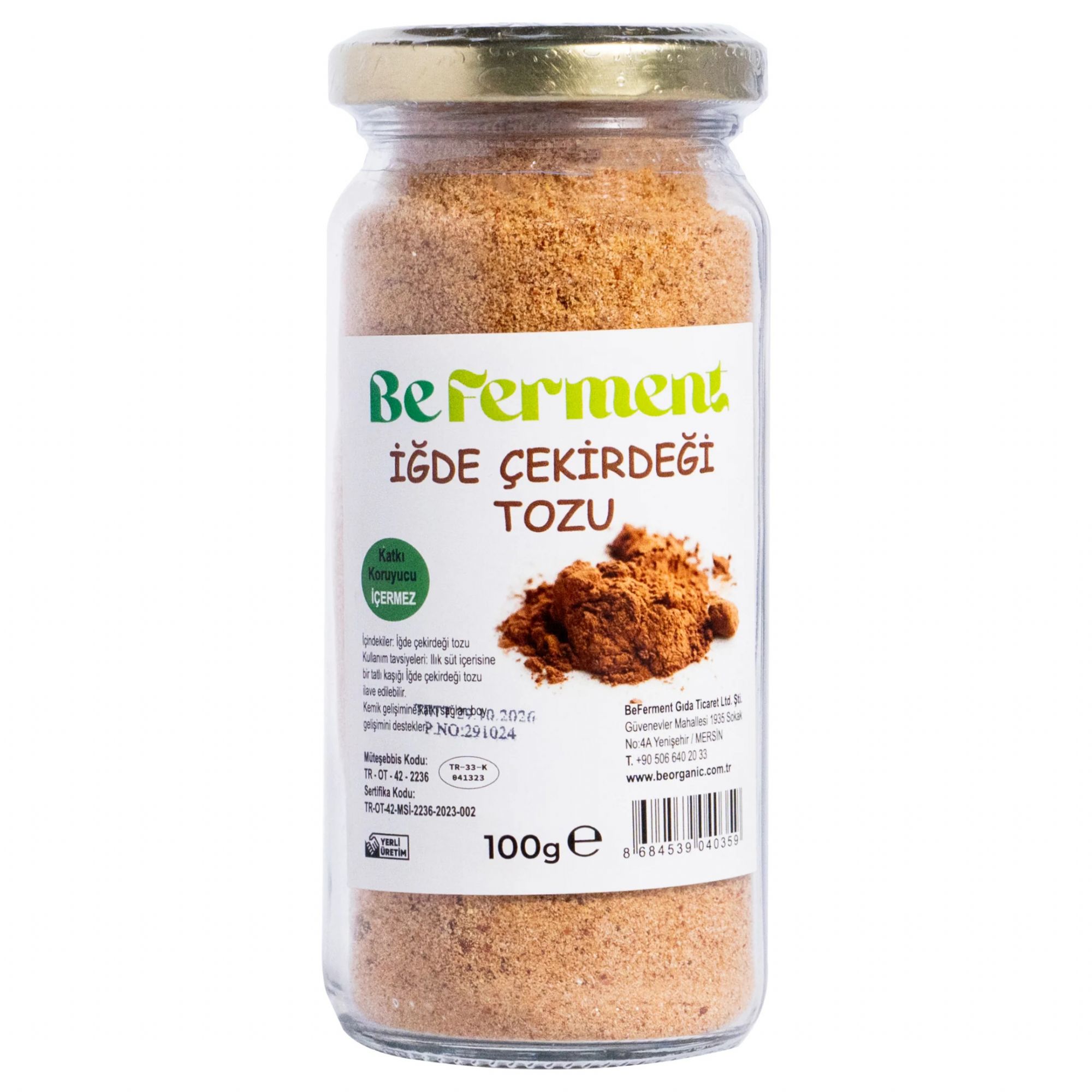 BEFERMENT IGDE ÇEKIRDEGI 100 GR - shopsa.com.tr