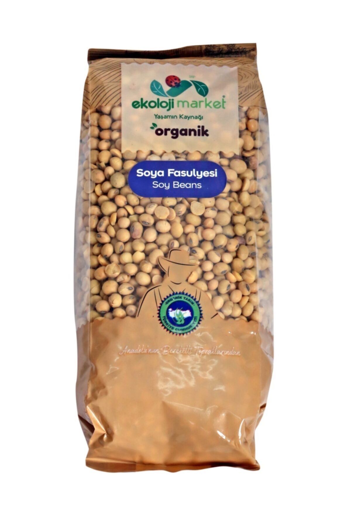 Ekoloji Market Organik Soya Fasulyesi 750 Gr. - shopsa.com.tr