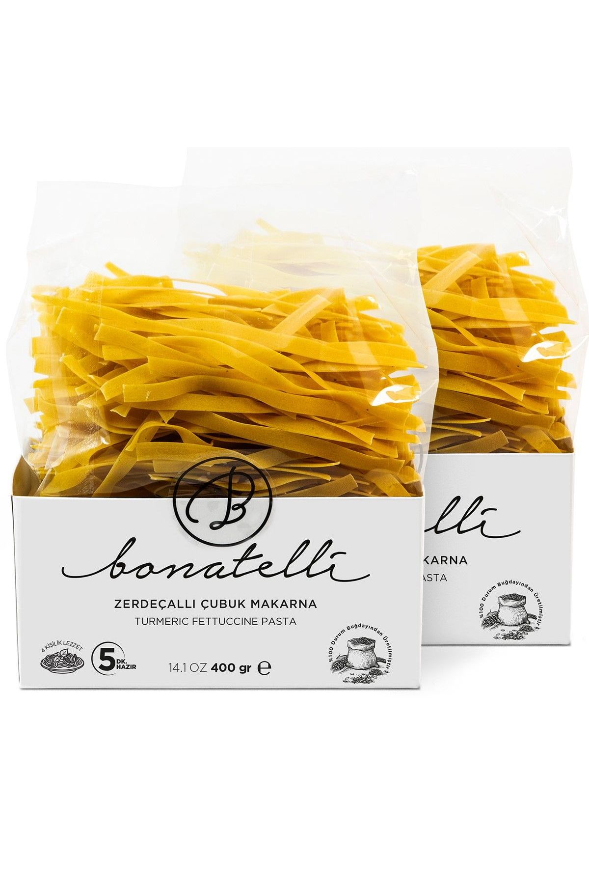 BONATELLİ 2 Lİ ZERDEÇALLI ÇUBUK MAKARNA - shopsa.com.tr