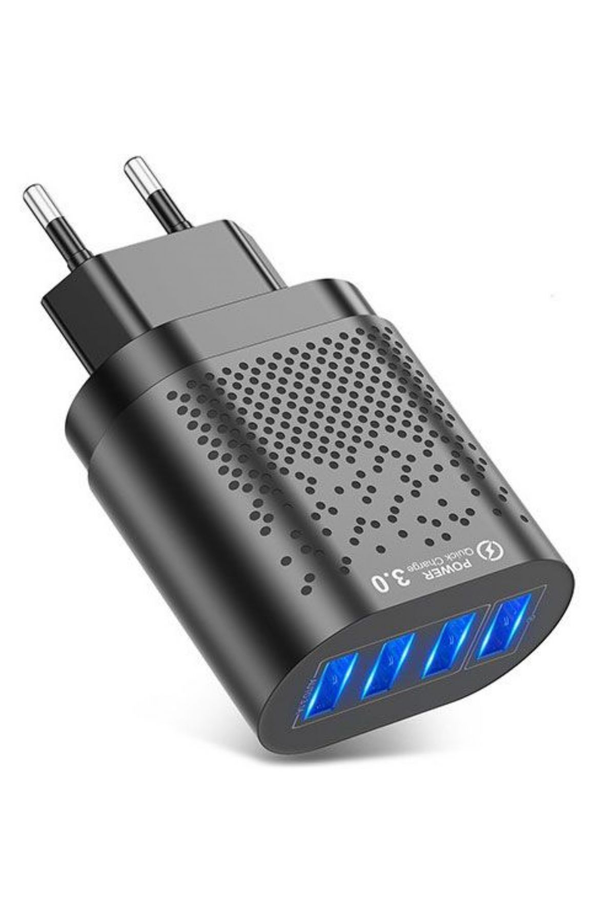 Zuidid 48 W 3 Amper 4 USB Portlu Hızlı Şarj Cihaz – Çoklu Şarj – Siyah ...