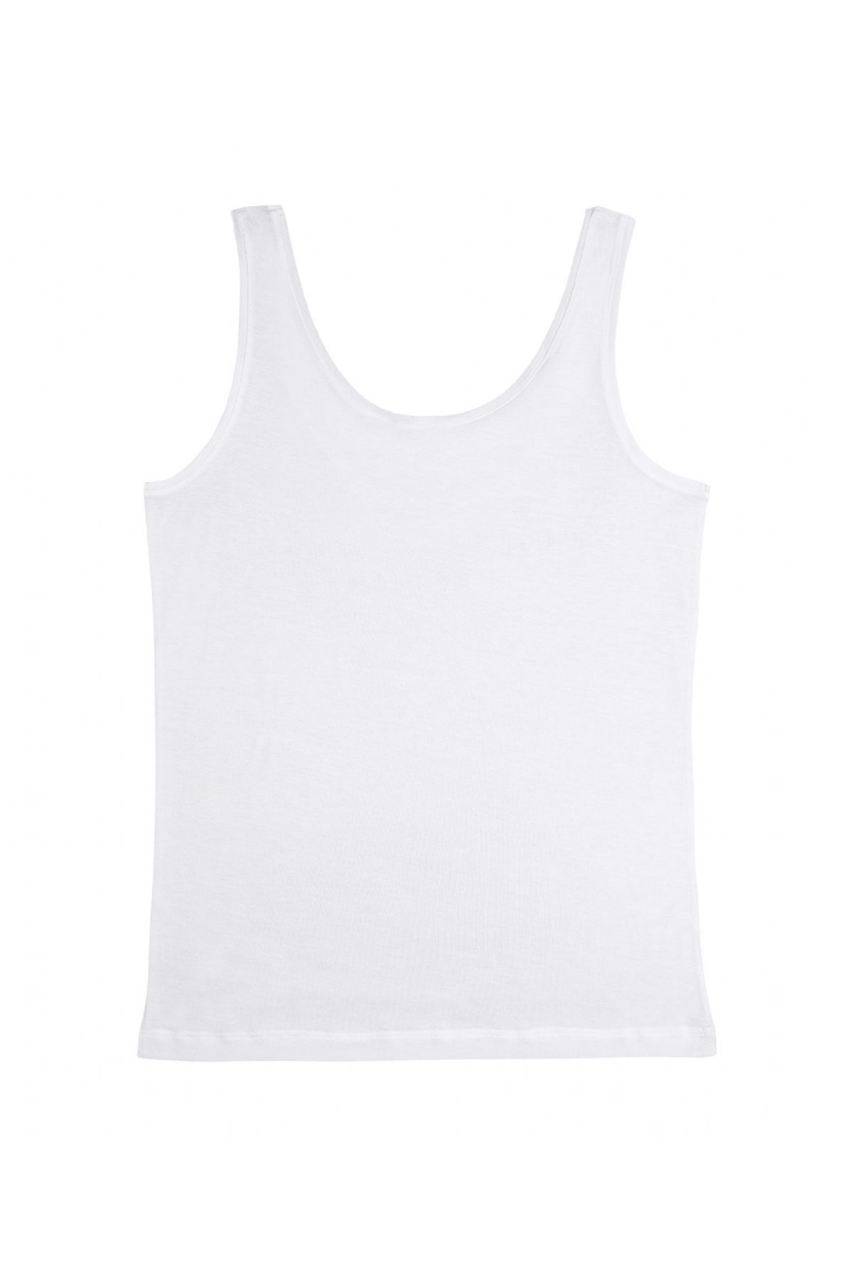 WEWON STYLE Beyaz Atlet - shopsa.com.tr