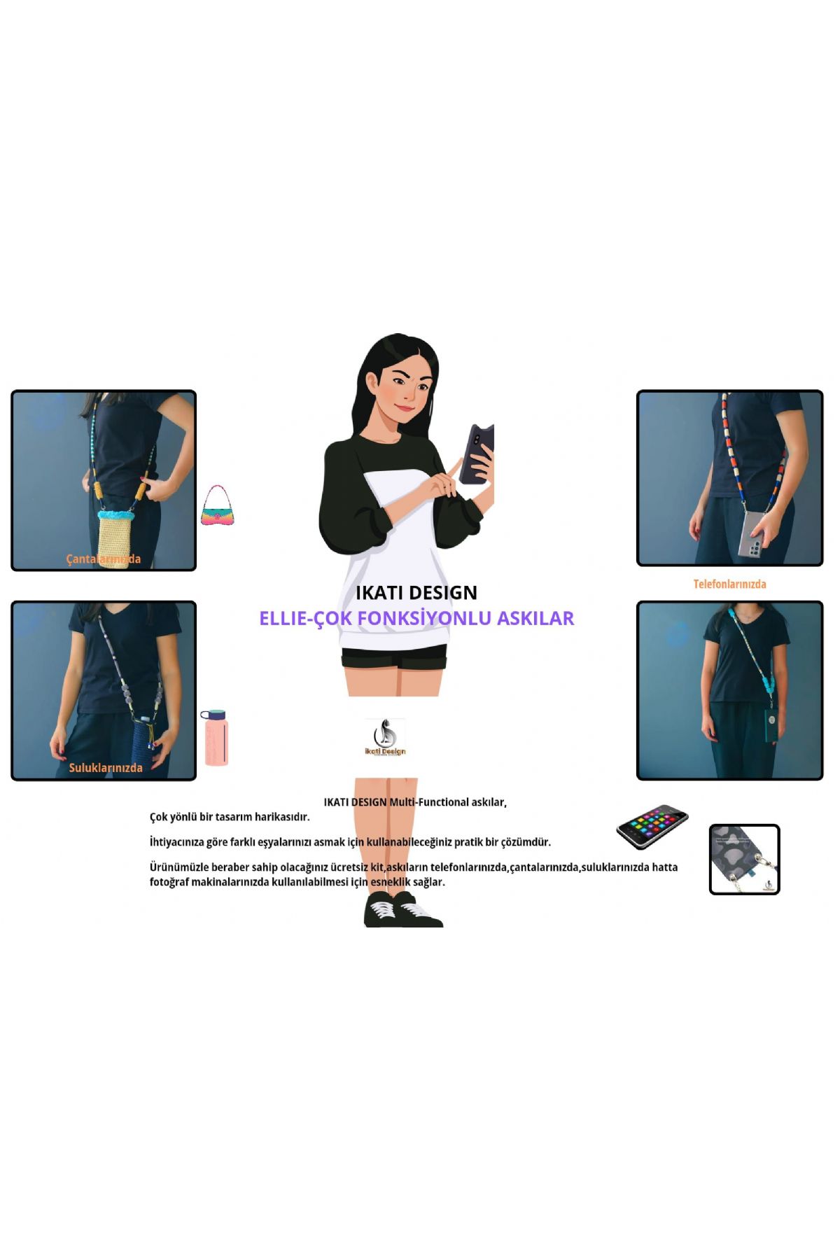 IKATI DESIGN-ELLIE Mut MF Askı - shopsa.com.tr