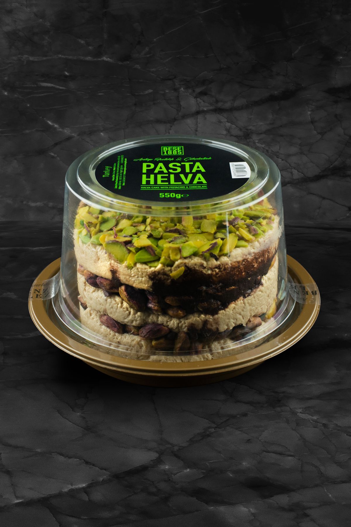 Beşe Pasta Helva Paketi 1 | 1 adet antep fistikli pasta helva + 1 adet ...