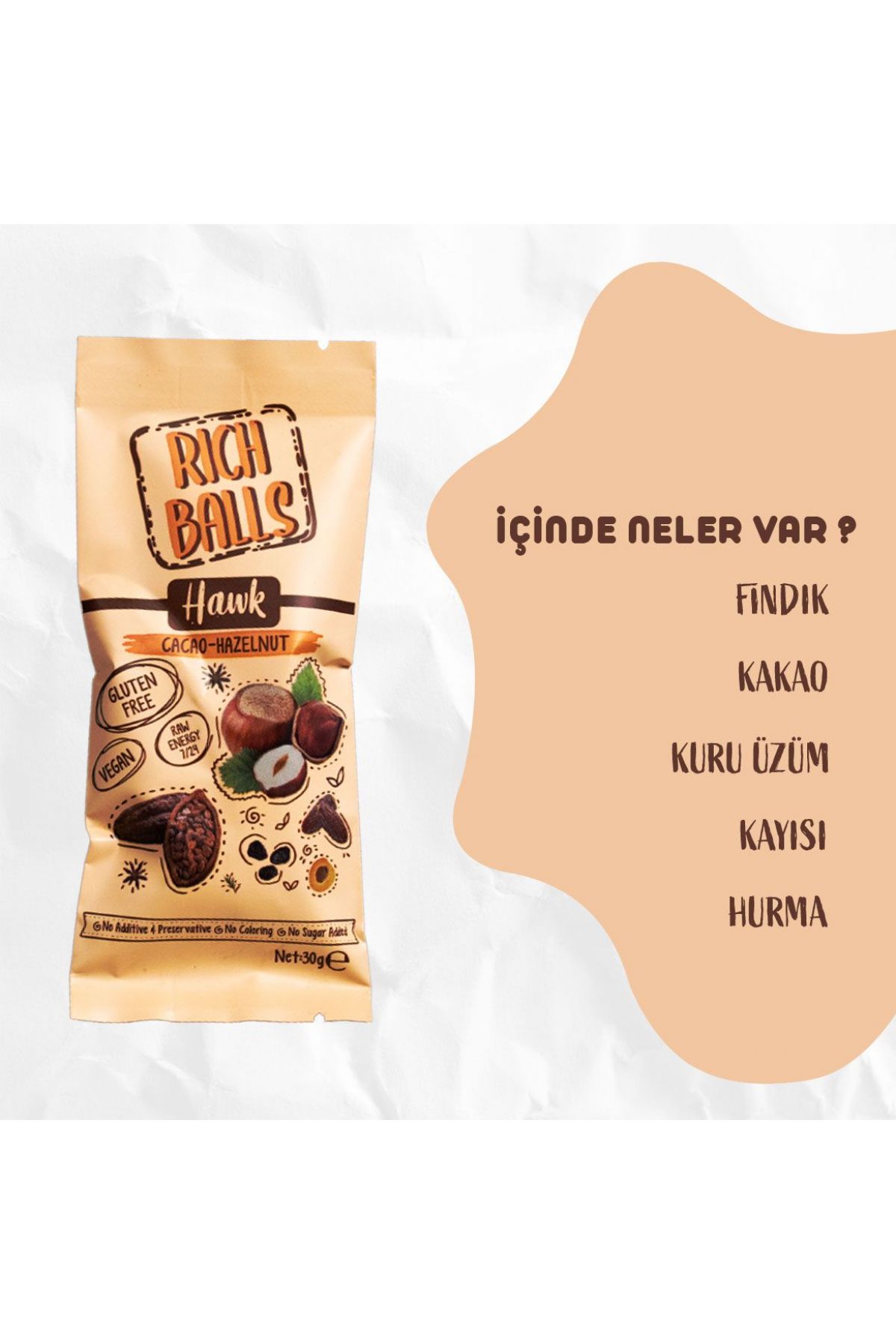 Rich Balls Hawk 30 G 24lü Paket - shopsa.com.tr