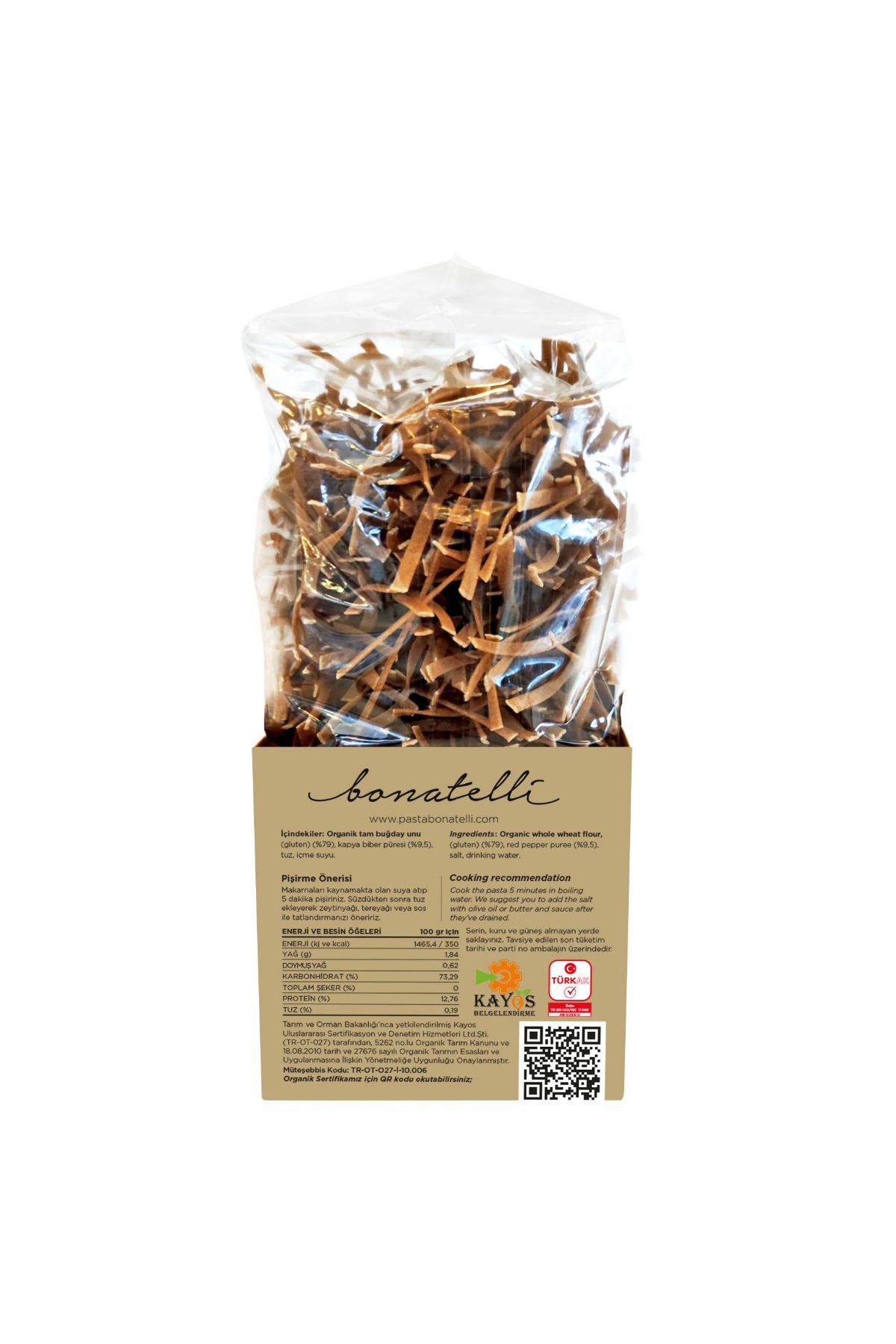 BONATELLİ SİYEZ İNCE ÇUBUK MAKARNA 400GR - shopsa.com.tr