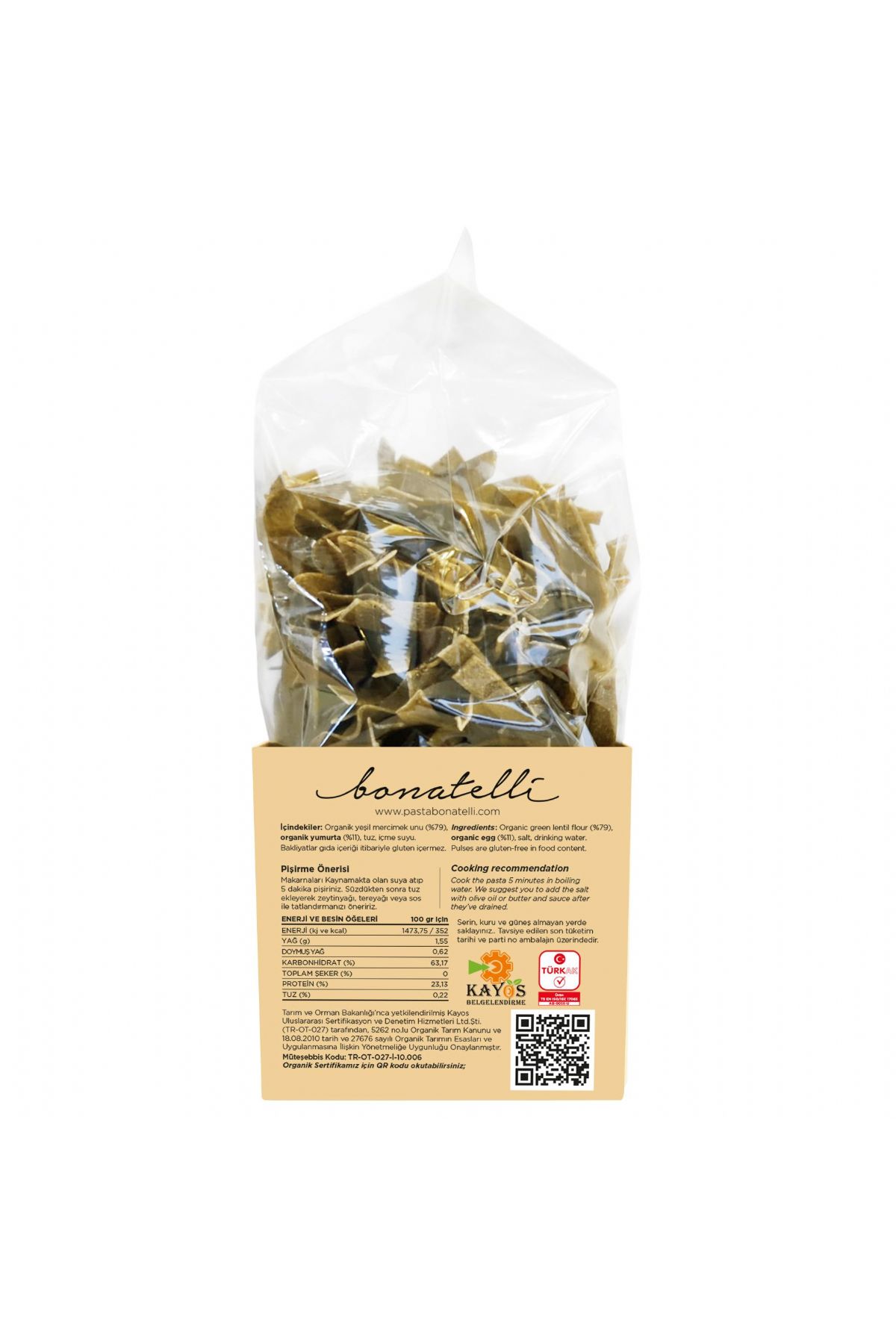 BONATELLİ 2Lİ BAKLİYAT MAKARNA SETİ - shopsa.com.tr